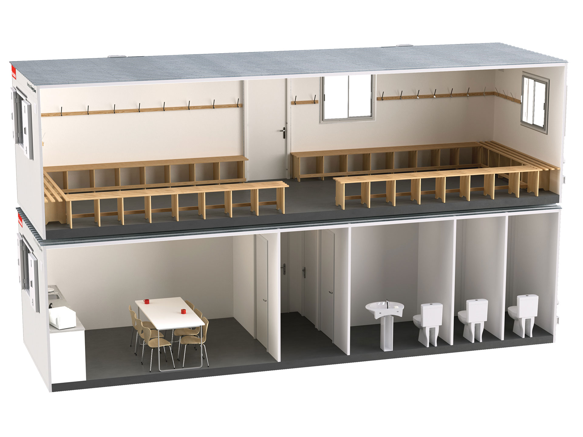 Changing and Drying Rooms | Portakabin®