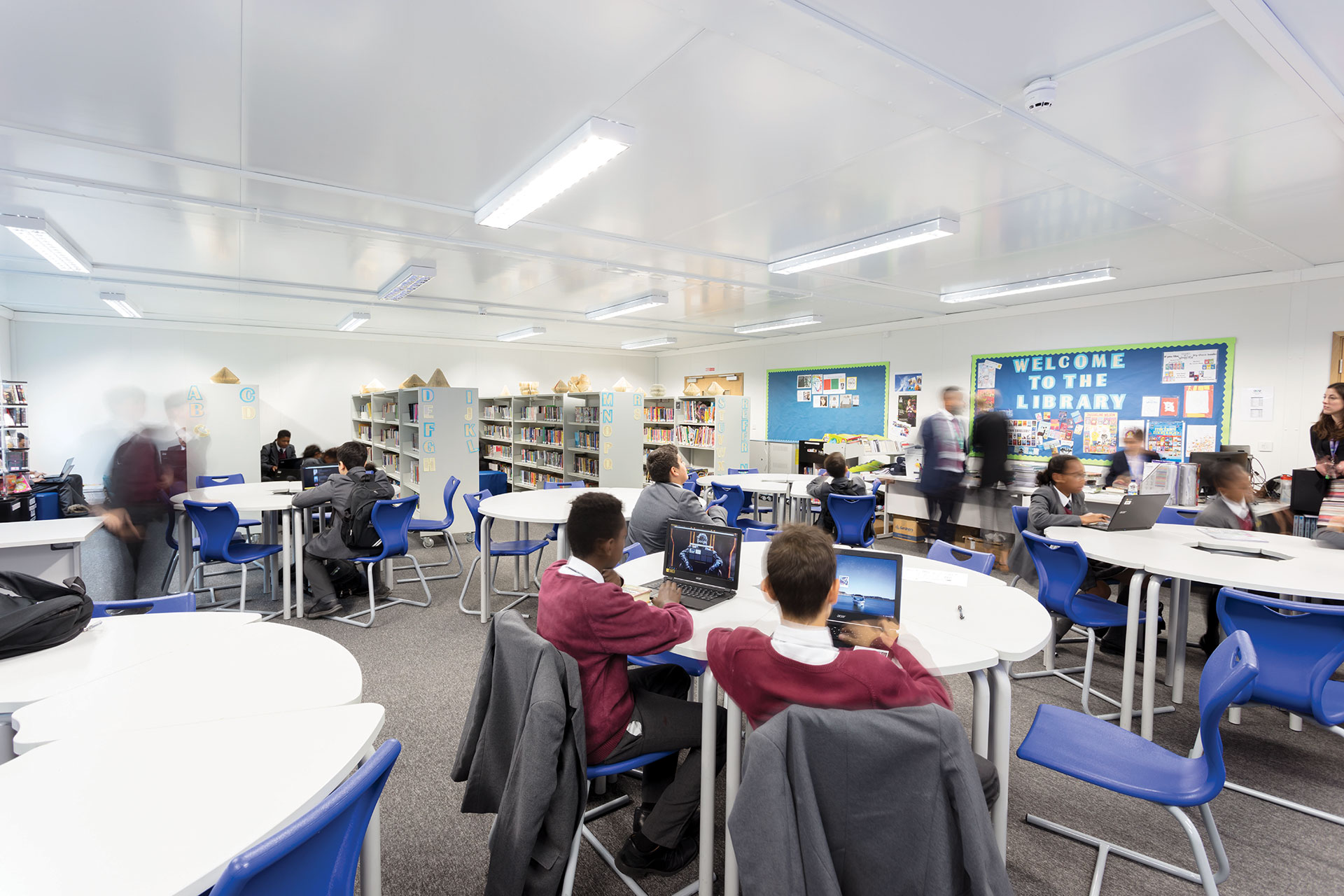 Open Plan Library Buildings of Any Size | Portakabin®