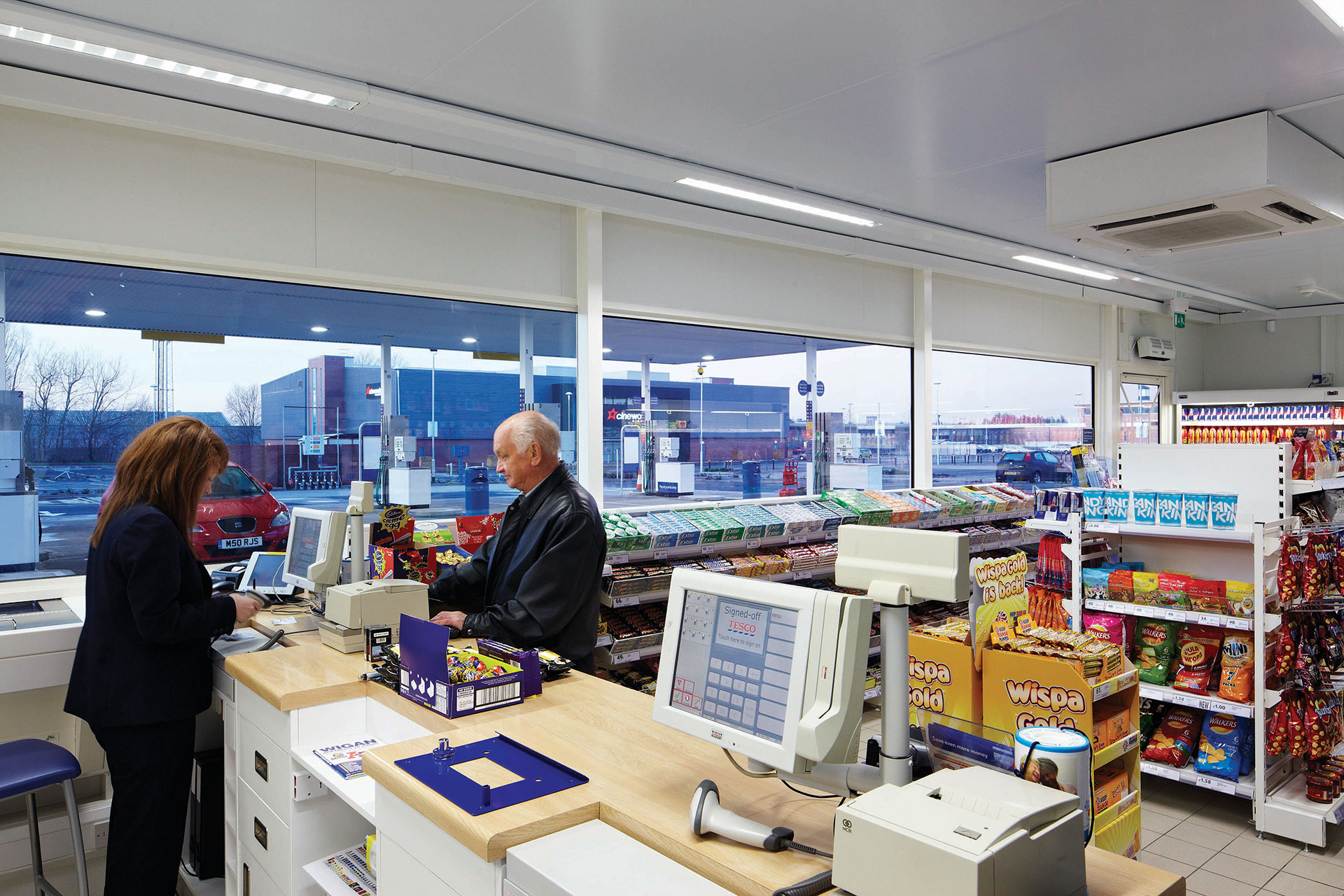 Tesco Leigh Filling Station | Portakabin®