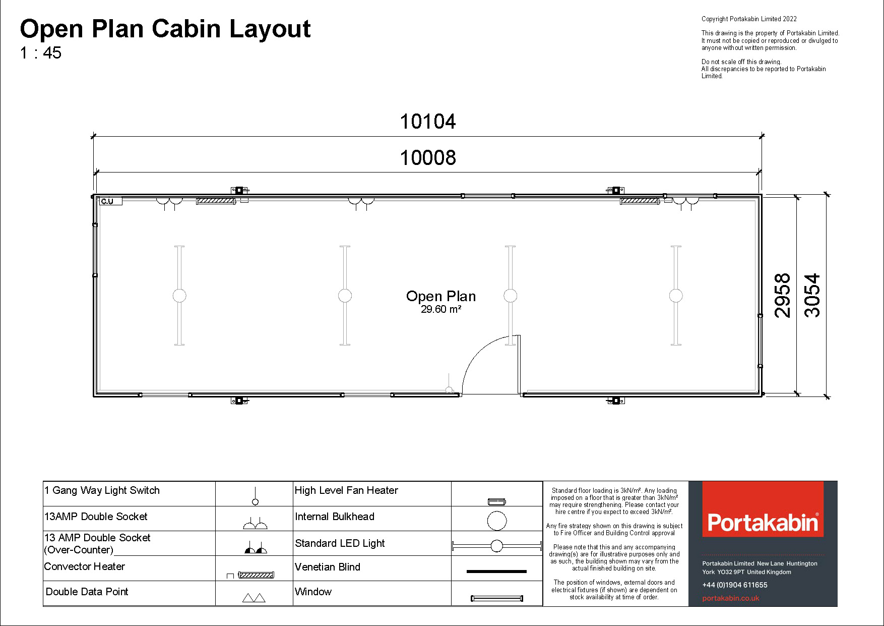 Open Plan Cabin | Portakabin®